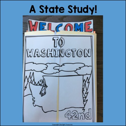 Washington Lapbook for Early Learners - A State Study | Made By Teachers