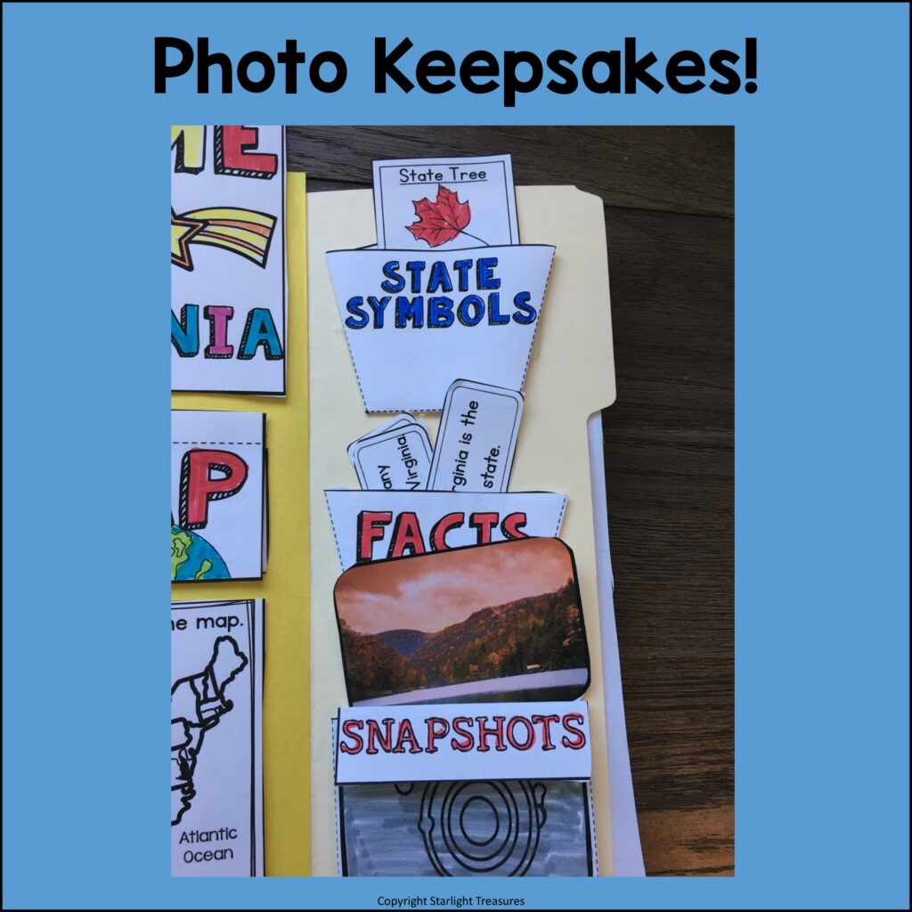 West Virginia Lapbook for Early Learners - A State Study | Made By Teachers