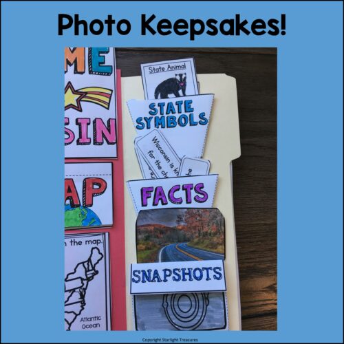 Wisconsin Lapbook for Early Learners - A State Study | Made By Teachers