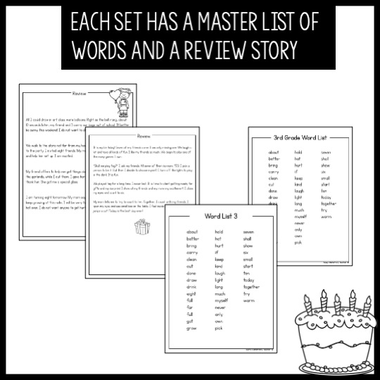 Condensed Sight Word Review Lessons (pre-primer, primer, first, second ...