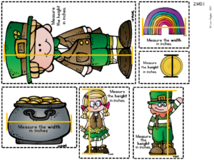 FREE- St. Patrick's Day Measuring In Inches | Made By Teachers