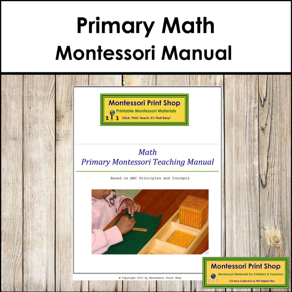 Primary Montessori Math Teaching Manual | Made By Teachers