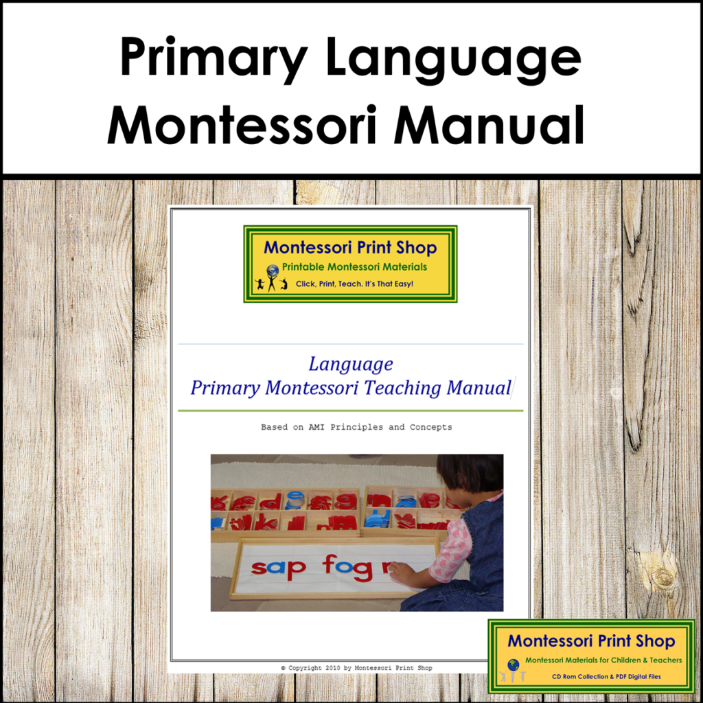 Primary Montessori Language Teaching Manual | Made By Teachers