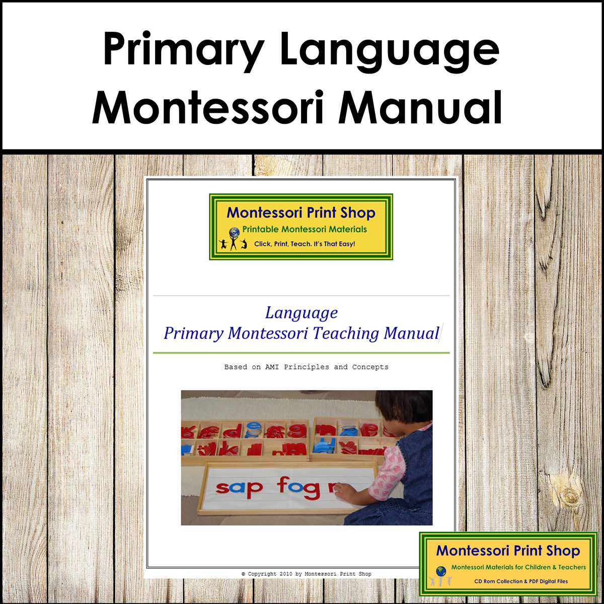 Primary Montessori Language Teaching Manual | Made By Teachers