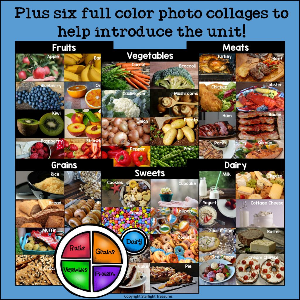 Nutrition Mini Book for Early Readers - Food Pyramid, MyPlate | Made By ...