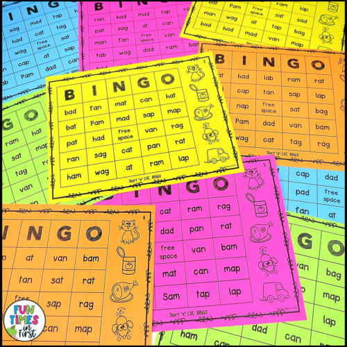 Short a CVC Short Vowel Game: No Prep Phonics Games - 1st Grade Phonics ...