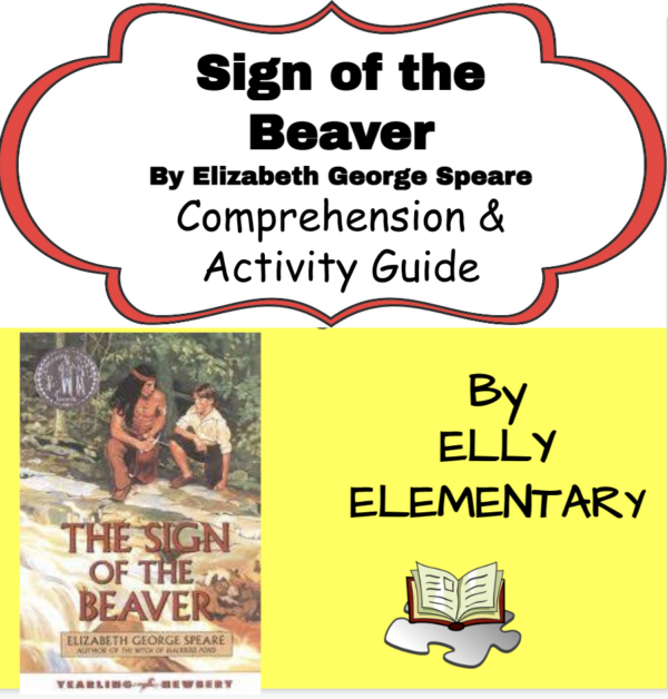 Sign of the Beaver Reading Comprehension & Activity Packet | Made By ...