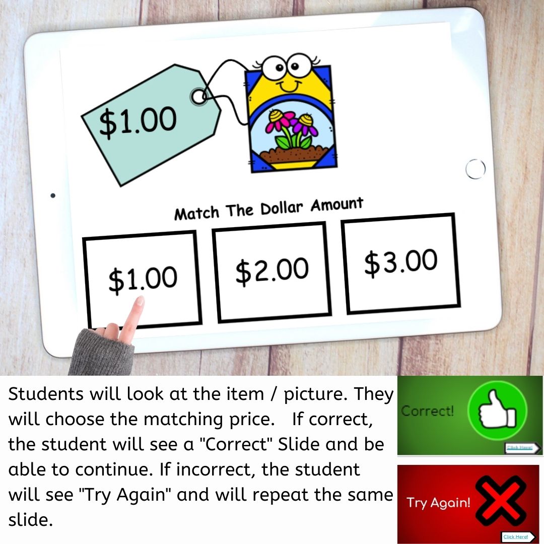 Spring Counting Mixed Money Math Life Skills PLUS Task Cards 3 Levels ...