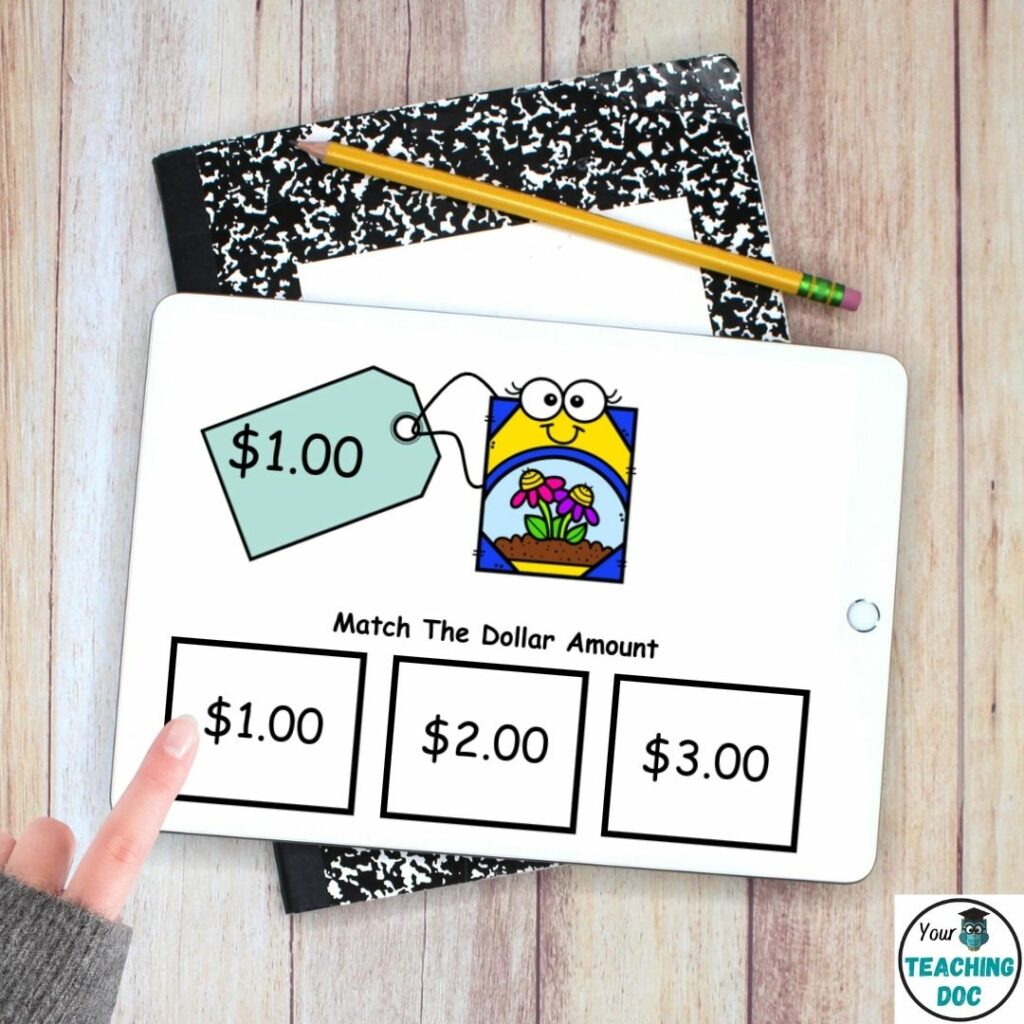 Spring Counting Mixed Money Math Life Skills PLUS Task Cards 3 Levels ...