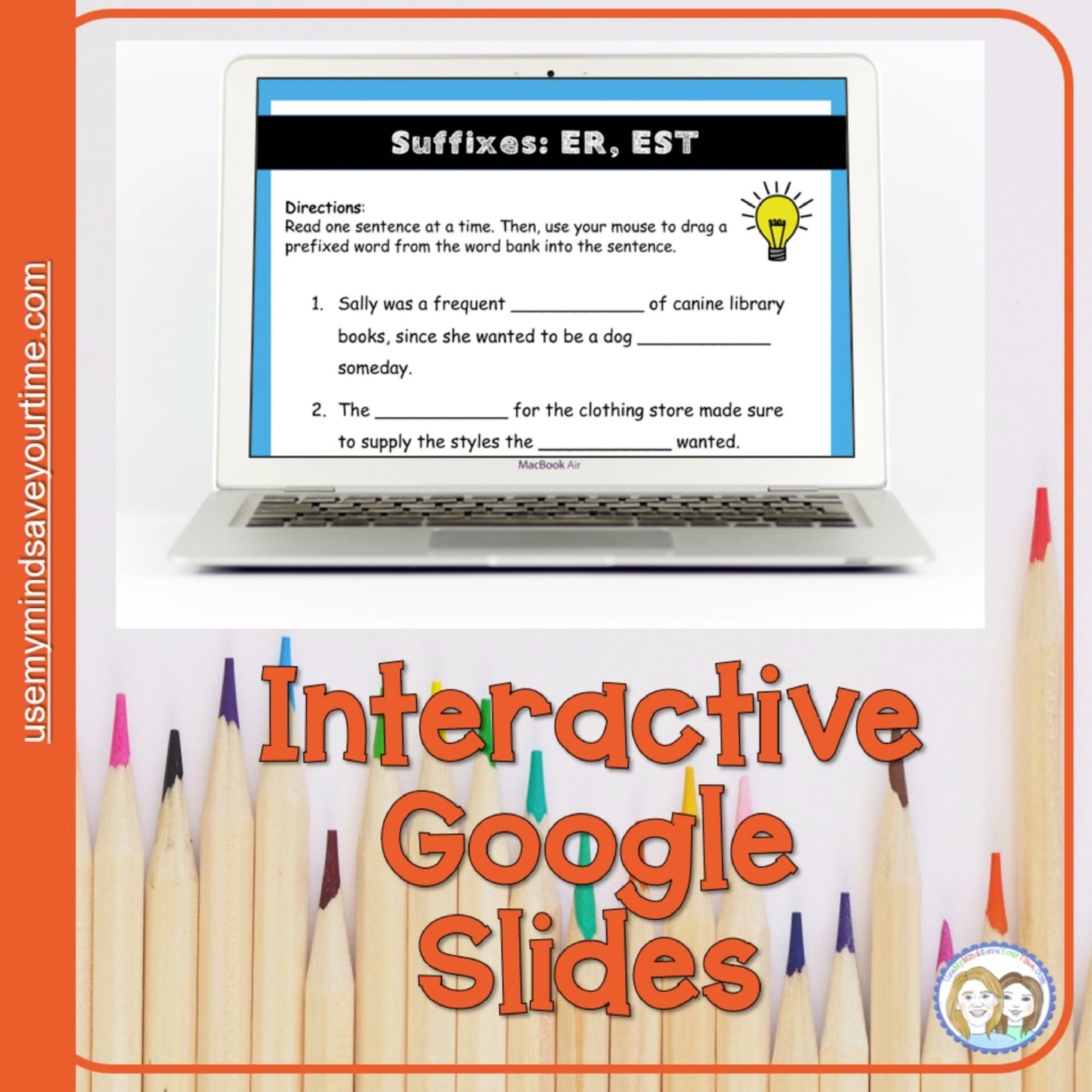 Suffix Worksheets - Google Slides - Digital Learning | Made By Teachers