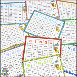 Long and Short Vowel BINGO Games | Short o vs Long o-e | No Prep ...