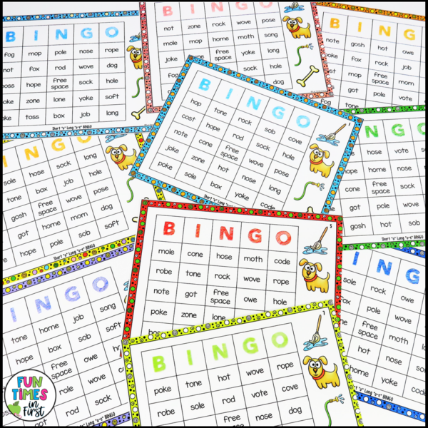 Long and Short Vowel BINGO Games | Short o vs Long o-e | No Prep ...