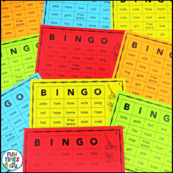 Long and Short Vowel BINGO Games | Short o vs Long o-e | No Prep ...