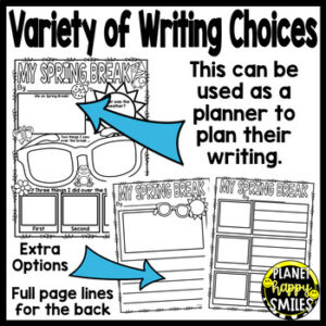 Spring Break Writing Activities | Made By Teachers