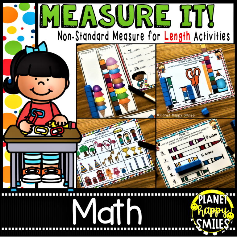 Measurement Activities (Non-Standard Units of Measure) | Made By Teachers