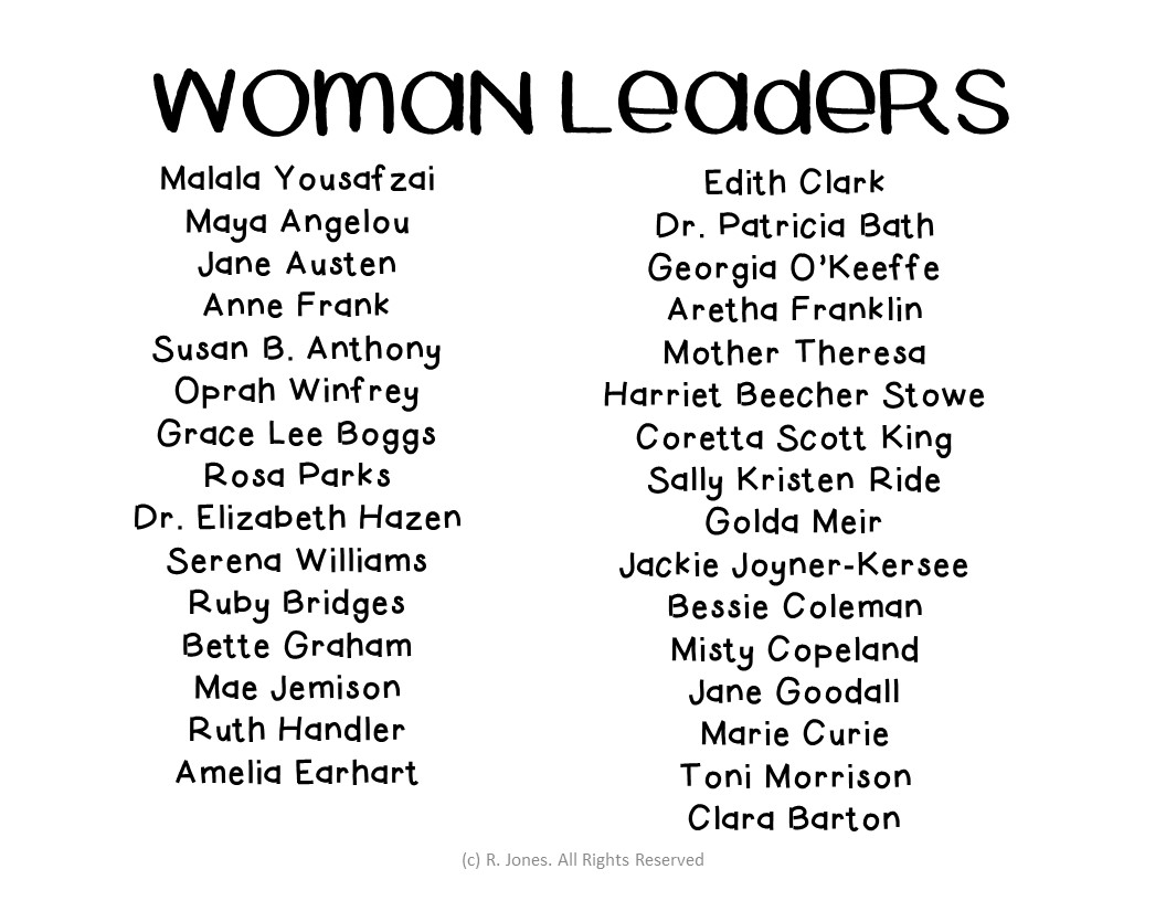 Women's History Month Bulletin Board Posters | Modern Social Media Post ...