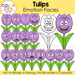 Tulips Emotion Faces | Made By Teachers
