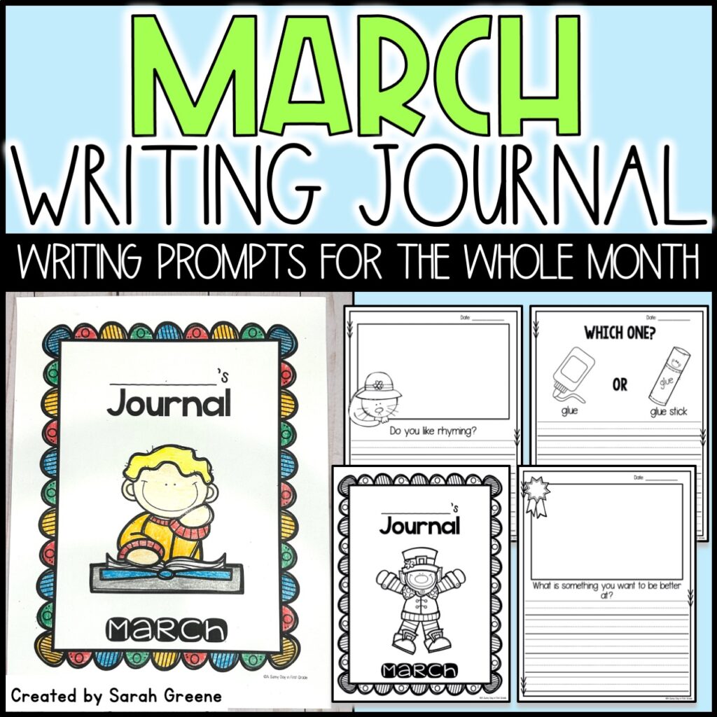 April Writing Journal | Made By Teachers