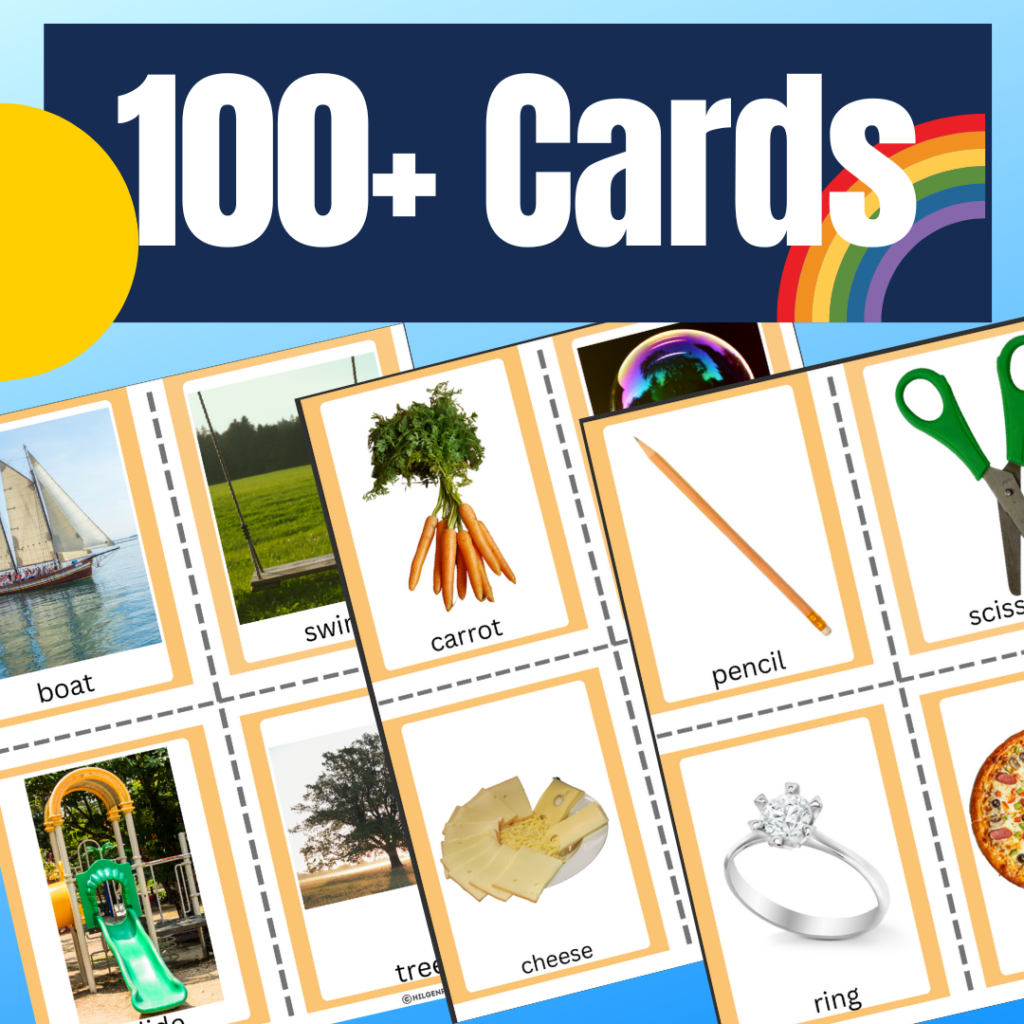 Common Object Picture Cards for ABA Autism ABLLS-R C14 C17 & G4 with ...