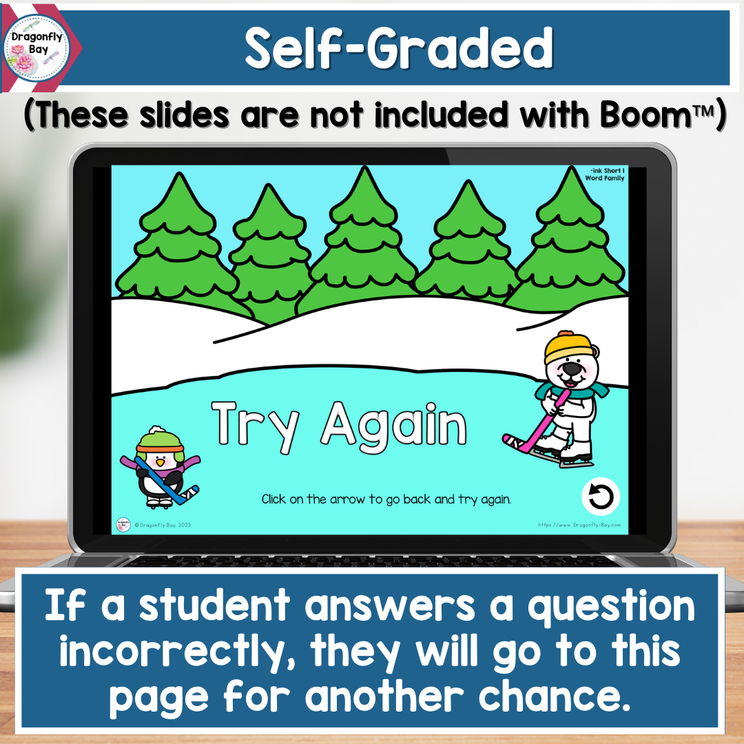 ink Short I Word Family Blending and Spelling Digital Game | Made By ...