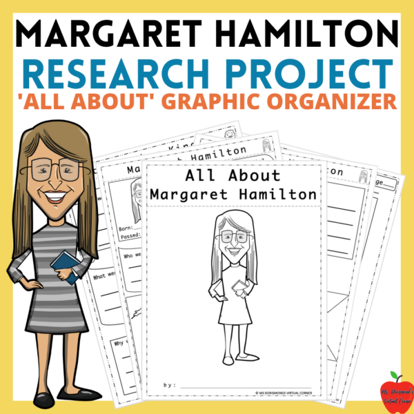 Margaret Hamilton All-About Research Project Graphic Organizer ...