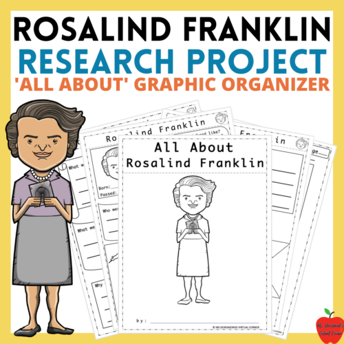 Rosalind Franklin All-About Research Project Graphic Organizer ...