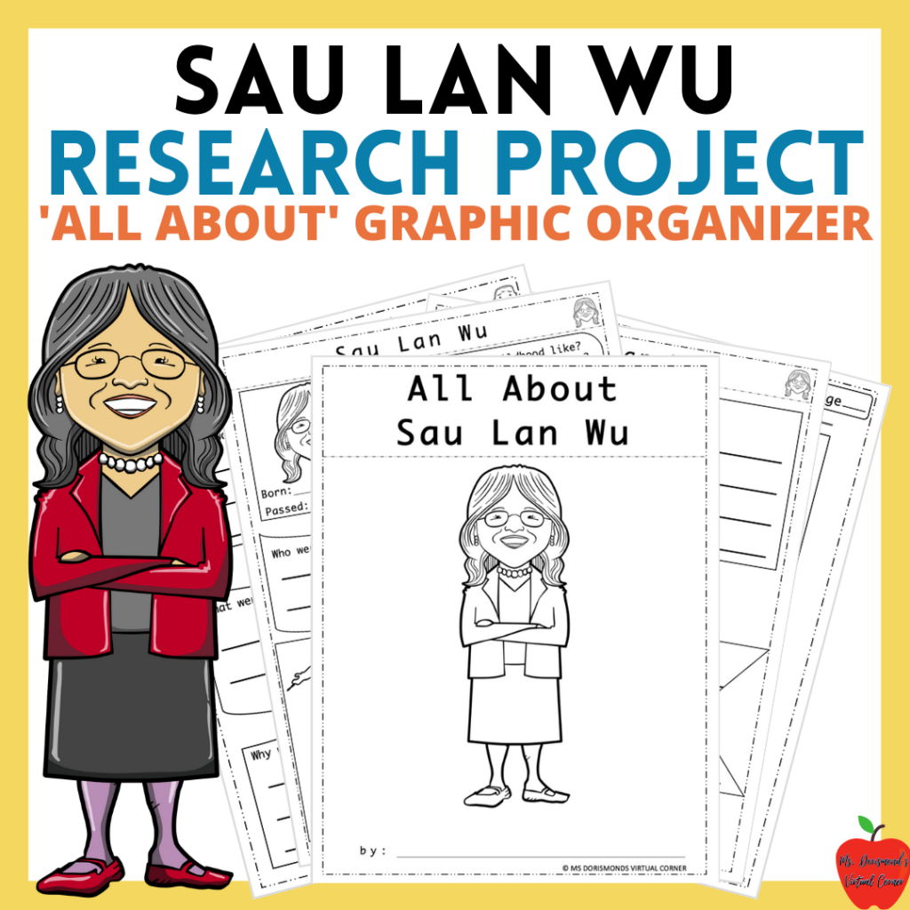 Sau Lan Wu All-About Research Project Graphic Organizer | Biography ...