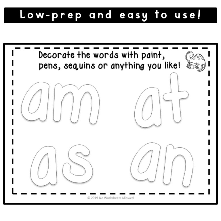 VC Word Games and Activities for Beginning and Struggling Readers ...