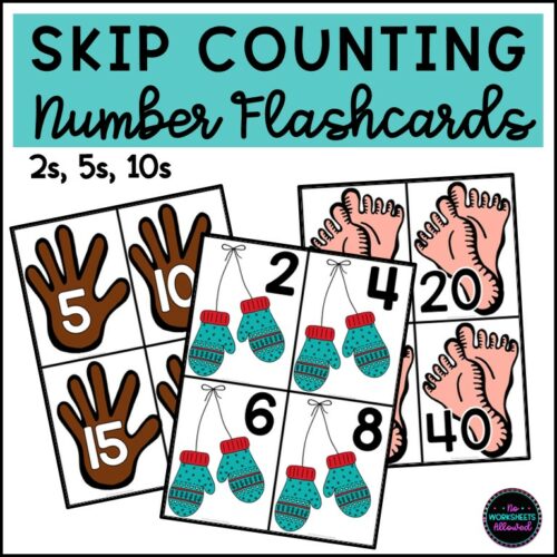 Skip Counting by 2, 5 and 10 Flashcards | Made By Teachers