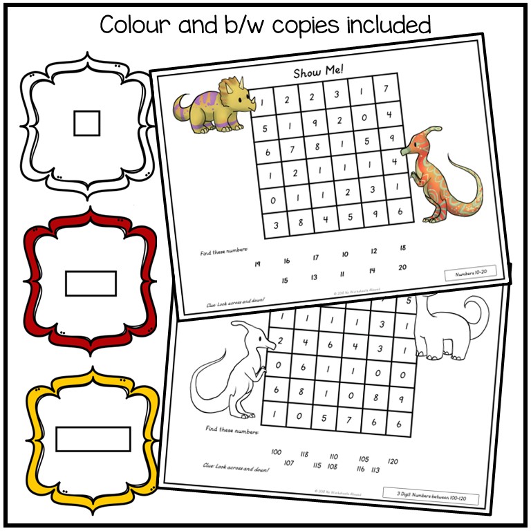 Number Recognition 1-120 Activity | Made By Teachers
