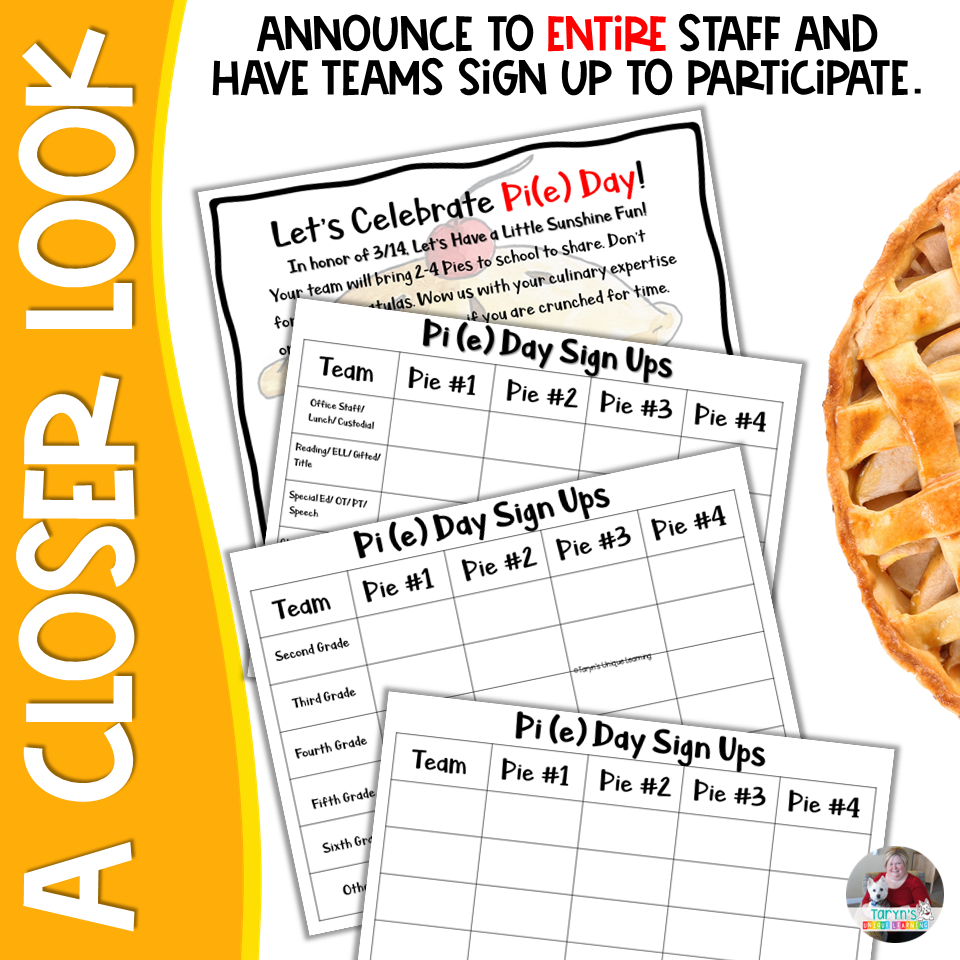 Staff Morale | Pi Day | Made By Teachers