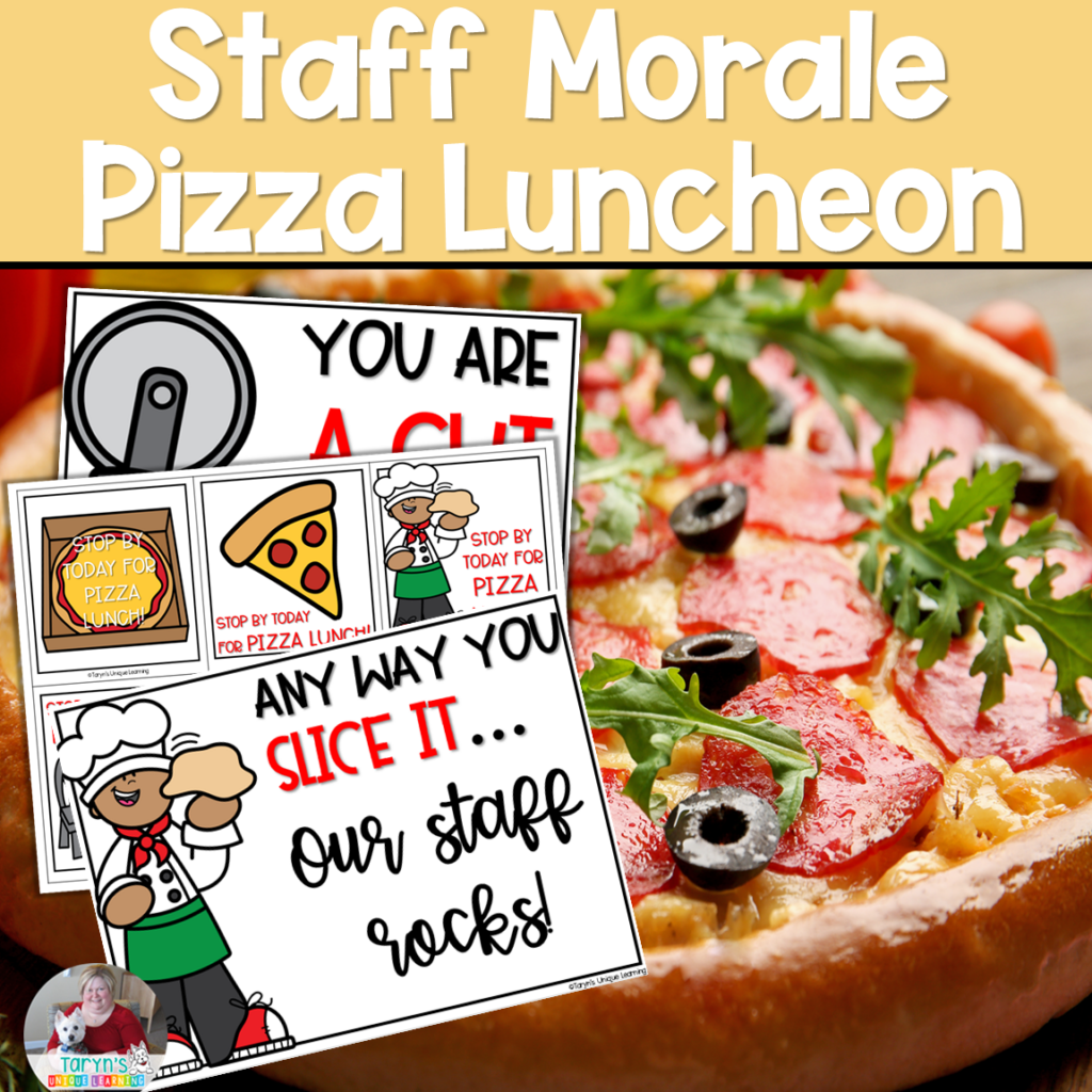 Staff Morale | Staff Morale Booster Pizza Lunch Staff Morale | Staff ...