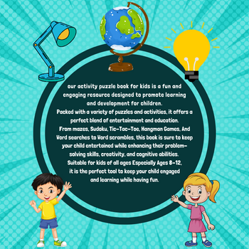 Puzzles For Smart Kids | Mazes, Word Search, Sudoku, Tic Tac Toe ...