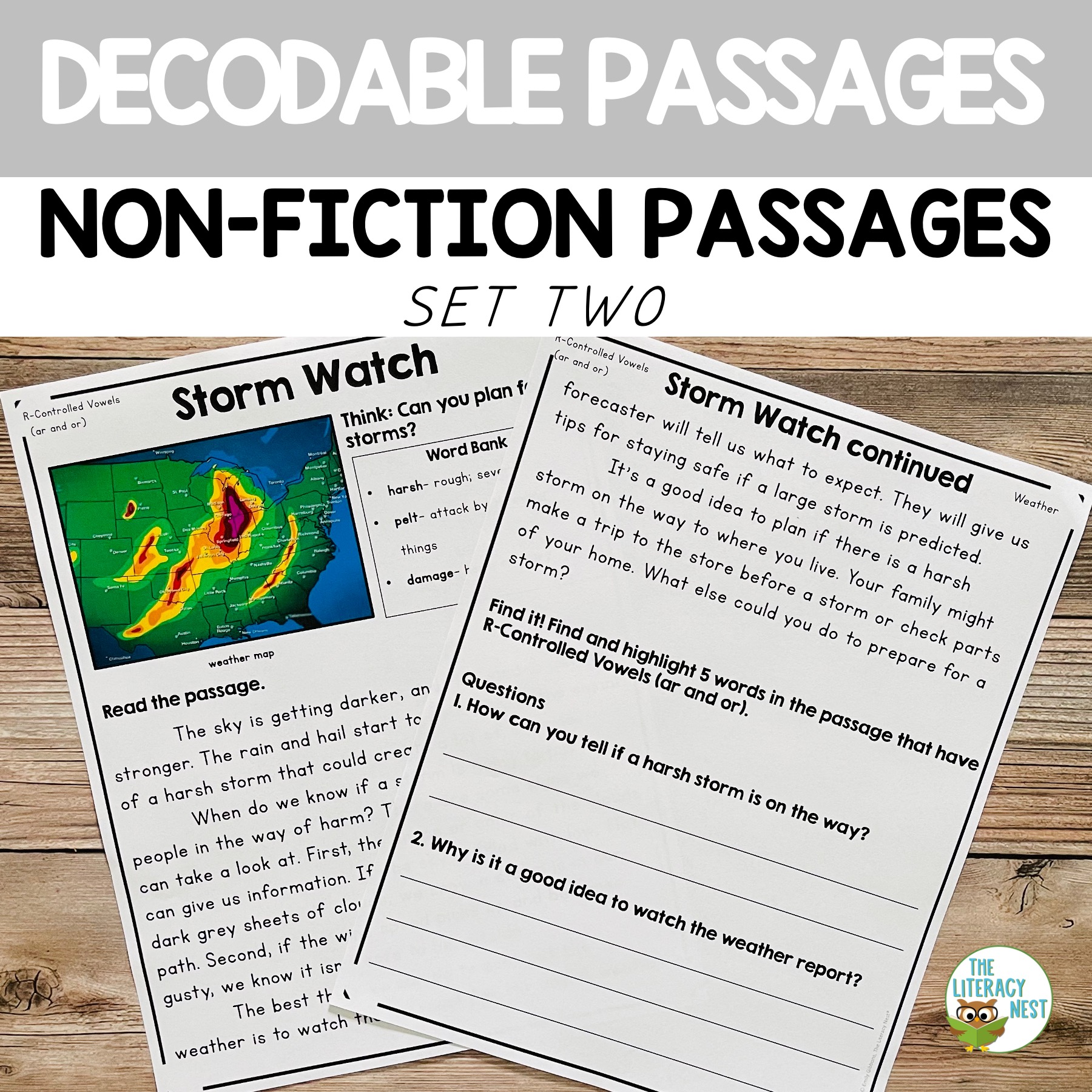 Nonfiction Decodable Readers for Structured Literacy Set 2 | Made By ...