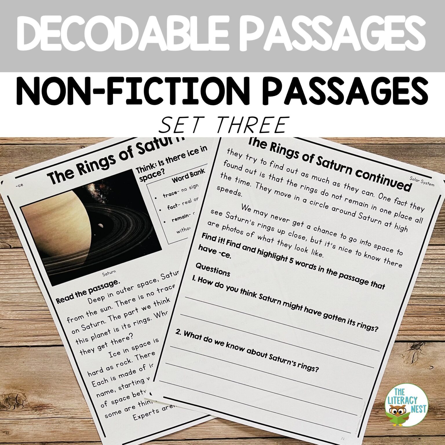 Nonfiction Decodable Readers for Structured Literacy Set 3 | Made By ...
