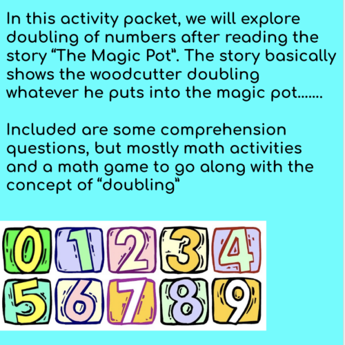 The Magic Pot Doubling Fun - Teach Students to Double Numbers | Made By ...
