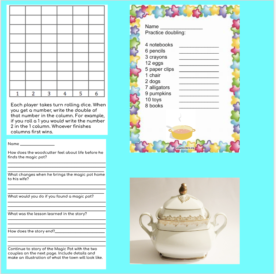 The Magic Pot Doubling Fun - Teach Students to Double Numbers | Made By ...