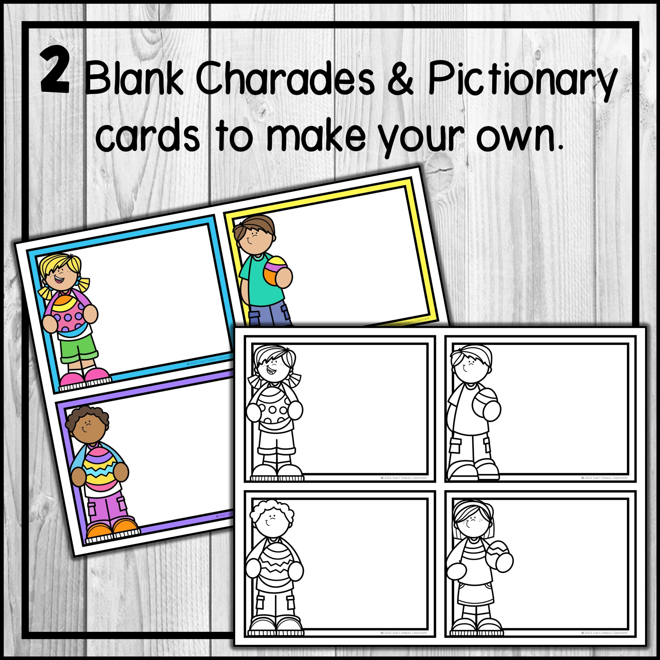 Easter and Spring Games | Charades and Pictionary | Made By Teachers