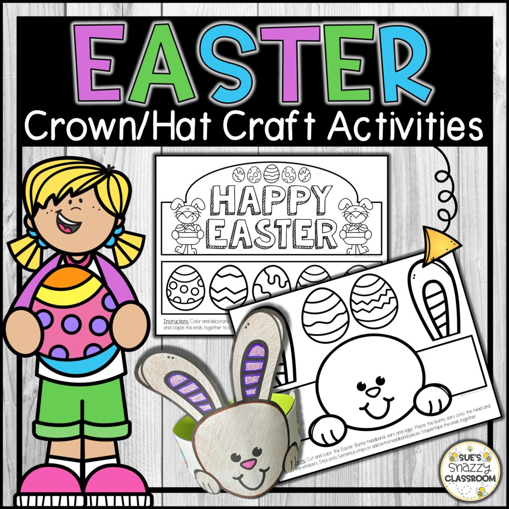 Easter Headband Craft Activity | Easter Crown Template | Low-Prep Hat ...