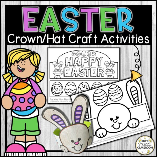 Easter Headband Craft Activity | Easter Crown Template | Low-Prep Hat ...