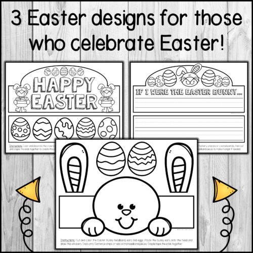 Easter Headband Craft Activity | Easter Crown Template | Low-Prep Hat ...