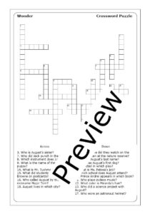 R. J. Palacio "Wonder" worksheets | Made By Teachers