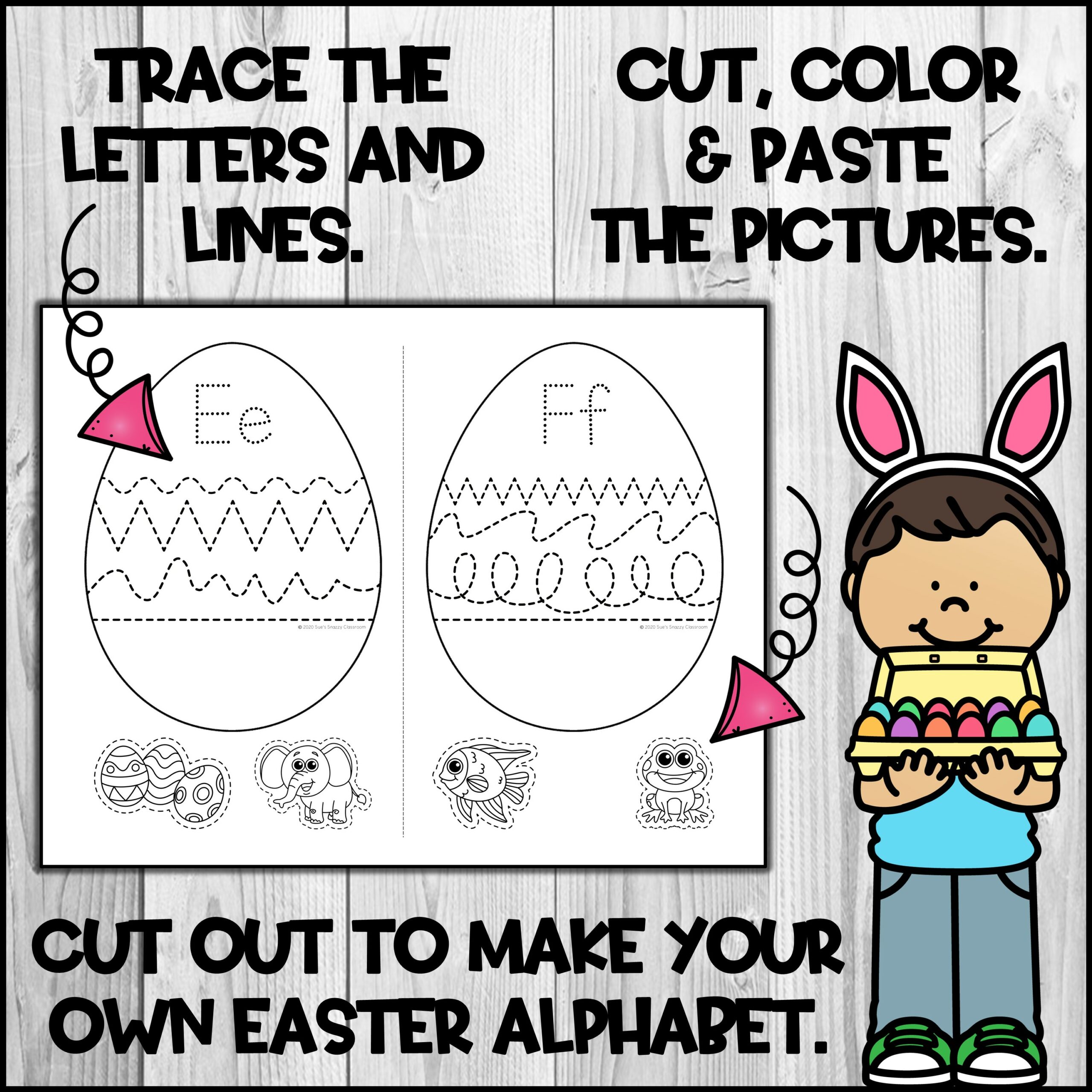 Easter Eggs - Beginning Letter Sounds Practice - Phonics Activity ...