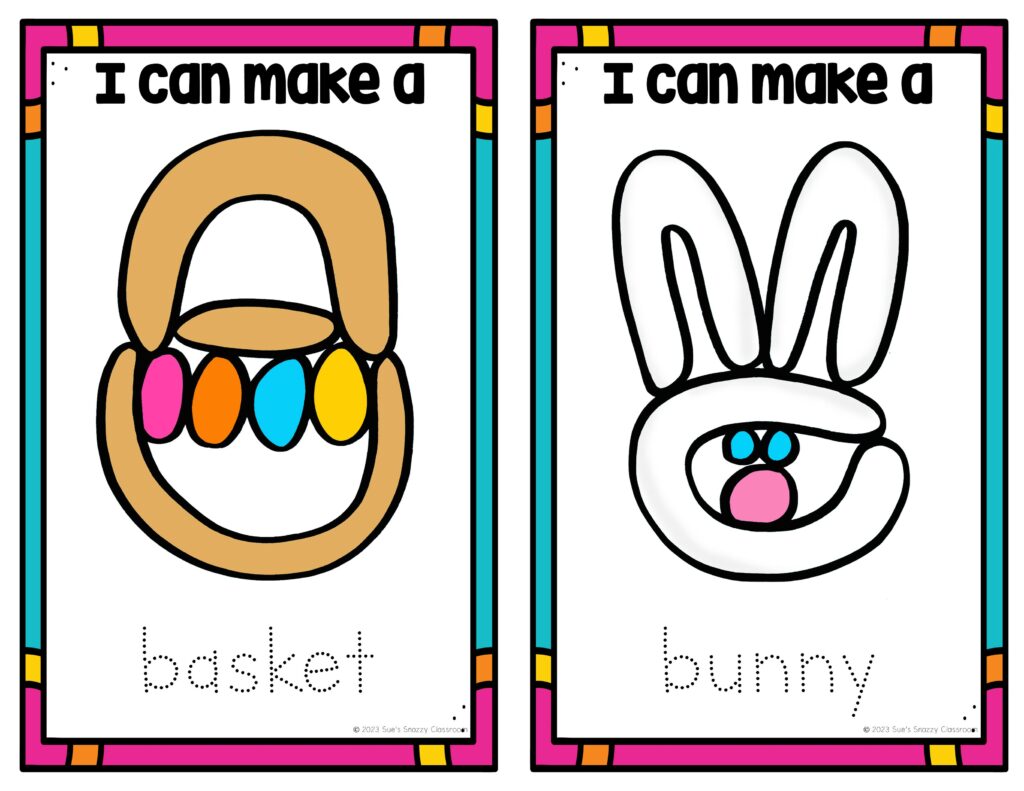 Easter Playdough Cards and Mats | Fine Motor Skills Practice Activities ...
