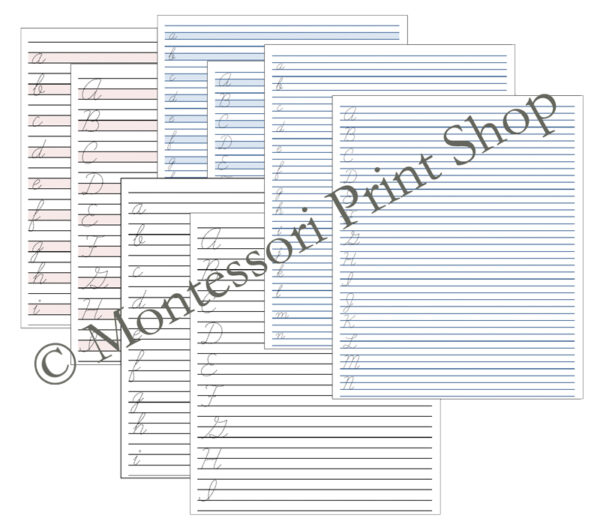Montessori Writing Paper Bundle | Made By Teachers