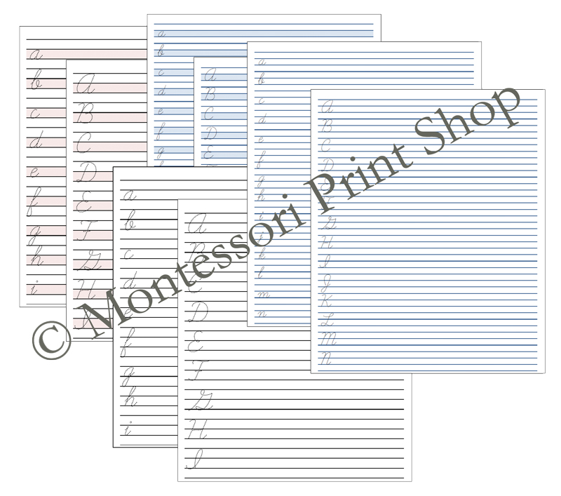Montessori Writing Paper Bundle | Made By Teachers