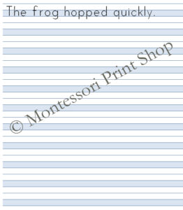 Montessori Writing Paper Bundle | Made By Teachers