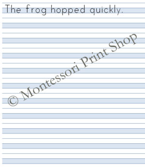 Montessori Writing Paper Bundle | Made By Teachers