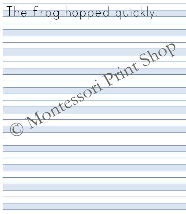 Montessori Writing Paper Bundle | Made By Teachers