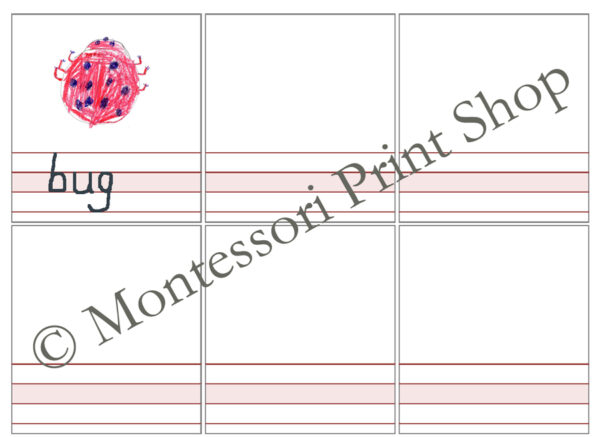 Montessori Writing Paper Bundle | Made By Teachers